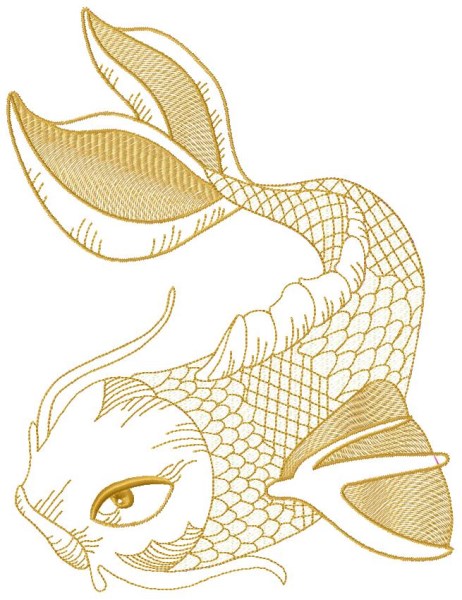 All That Glitters Koi Fish | OregonPatchWorks