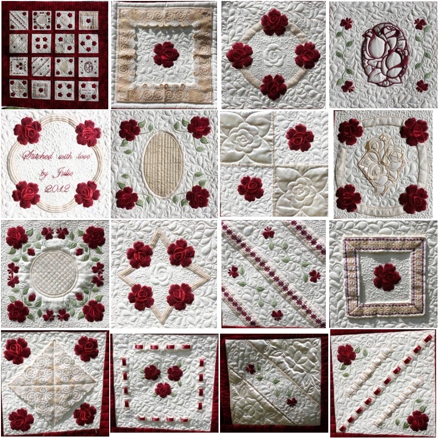 Mums Roses An Heirloom Sampler | OregonPatchWorks
