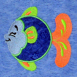 Applique Fish | OregonPatchWorks