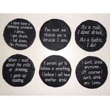 Patchwork Wine Coasters 1 | OregonPatchWorks