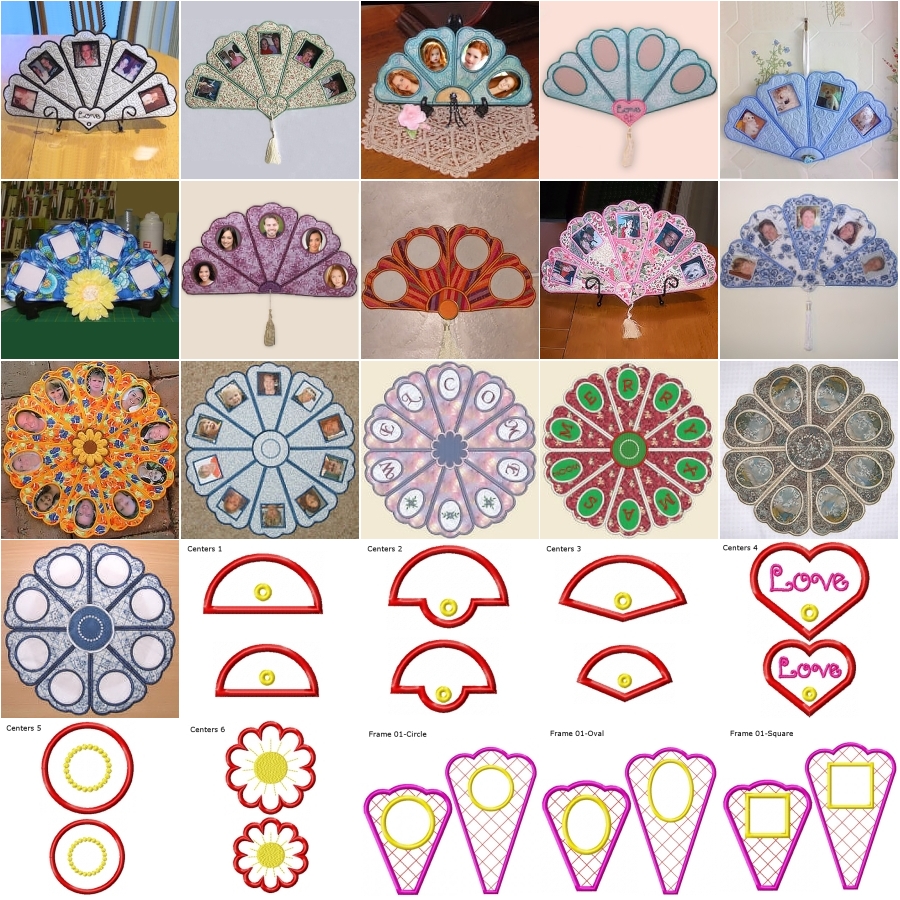 Fan...tastic Frames | OregonPatchWorks