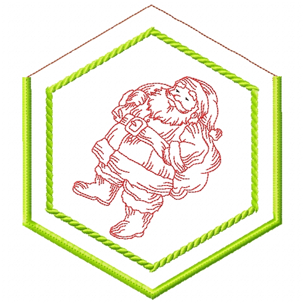 In-the-hoop Christmas Table Topper | OregonPatchWorks