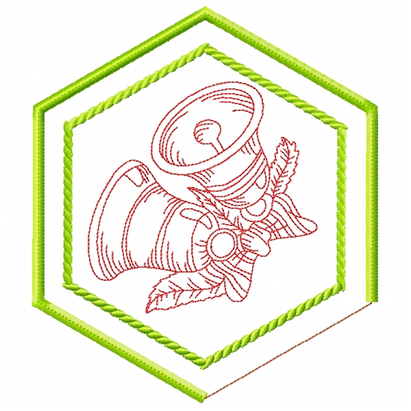 In-the-hoop Christmas Table Topper | OregonPatchWorks