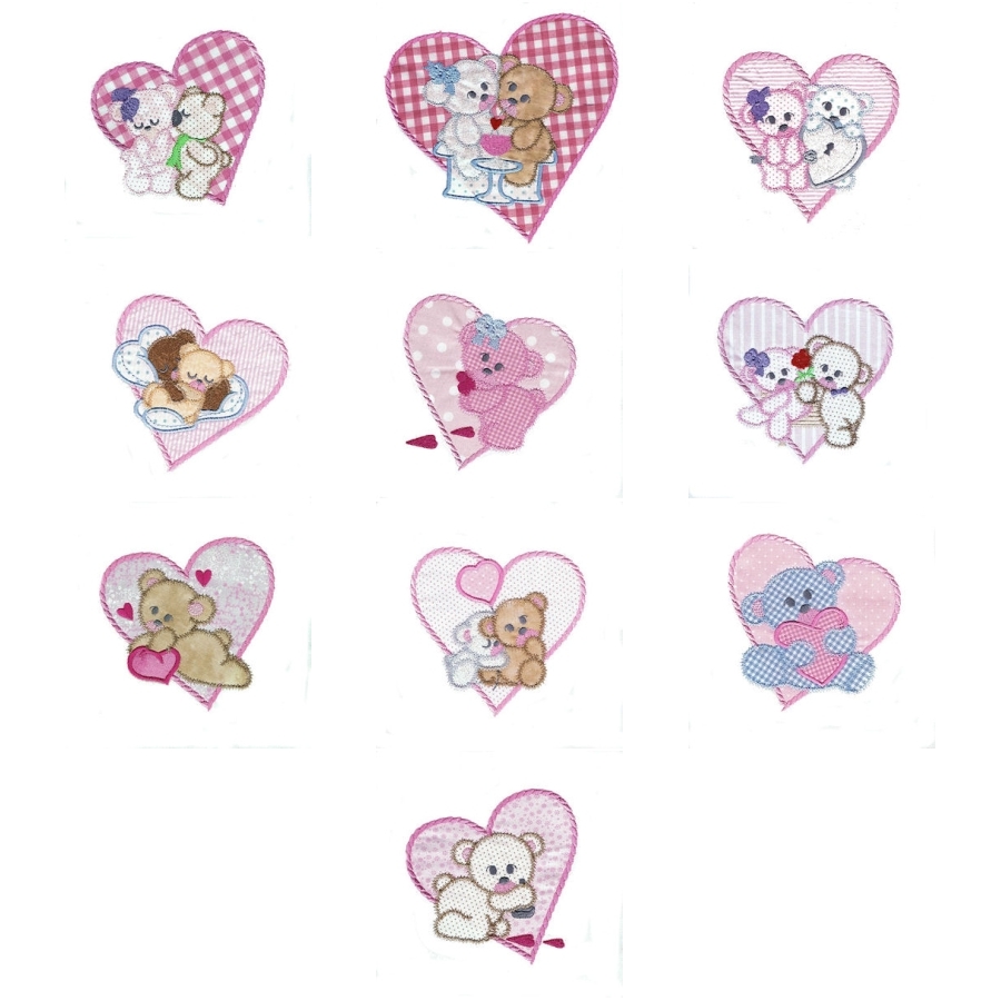 Bears In Love | OregonPatchWorks