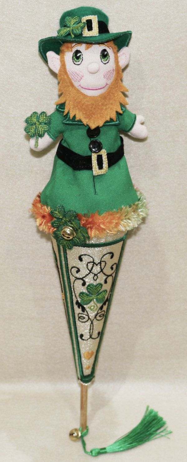 St. Patricks pop-up puppet | OregonPatchWorks