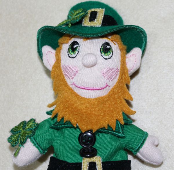 St. Patricks pop-up puppet | OregonPatchWorks