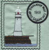 United Kingdom Lighthouse Stamps | OregonPatchWorks