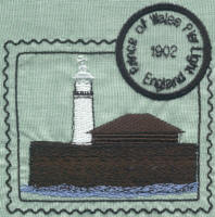 United Kingdom Lighthouse Stamps | OregonPatchWorks