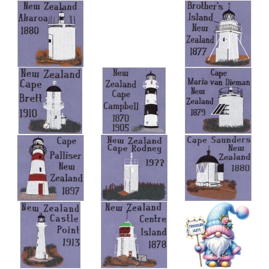 New Zealand Lighthouse Blocks 1 | OregonPatchWorks