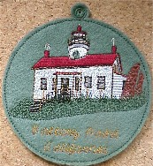 Christmas Lighthouse Advent Calendar | OregonPatchWorks