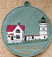 Christmas Lighthouse Advent Calendar | OregonPatchWorks