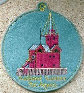 Christmas Lighthouse Advent Calendar | OregonPatchWorks