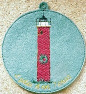 Christmas Lighthouse Advent Calendar | OregonPatchWorks