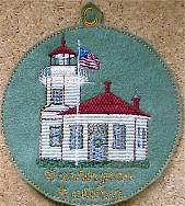 Christmas Lighthouse Advent Calendar | OregonPatchWorks