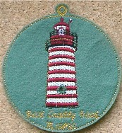Christmas Lighthouse Advent Calendar | OregonPatchWorks