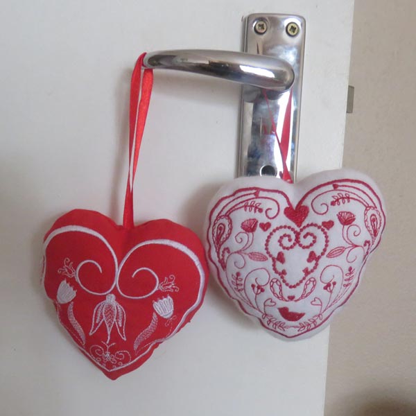 ITH Stuffed Hearts Set | OregonPatchWorks