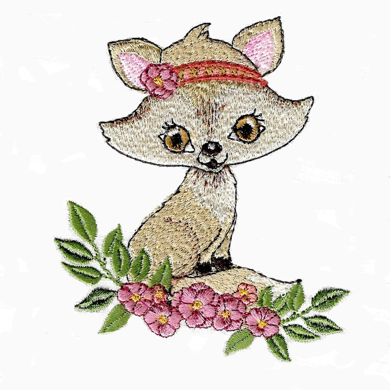 Flowery Foxies | OregonPatchWorks