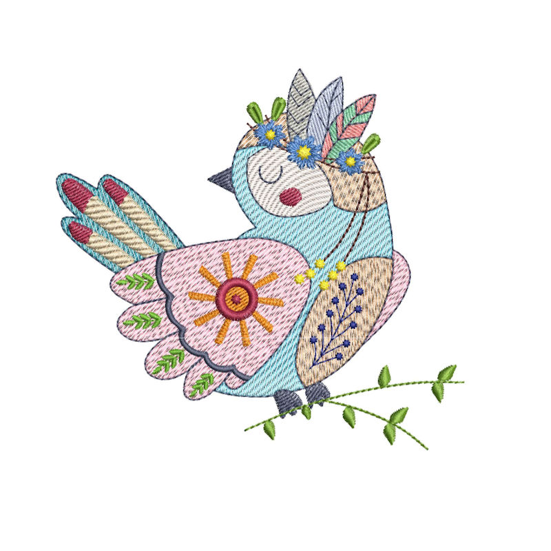 Cute Boho Birds | OregonPatchWorks