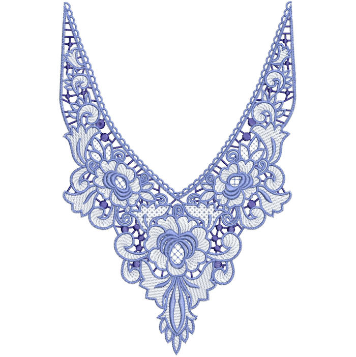 Lace Neckline | OregonPatchWorks