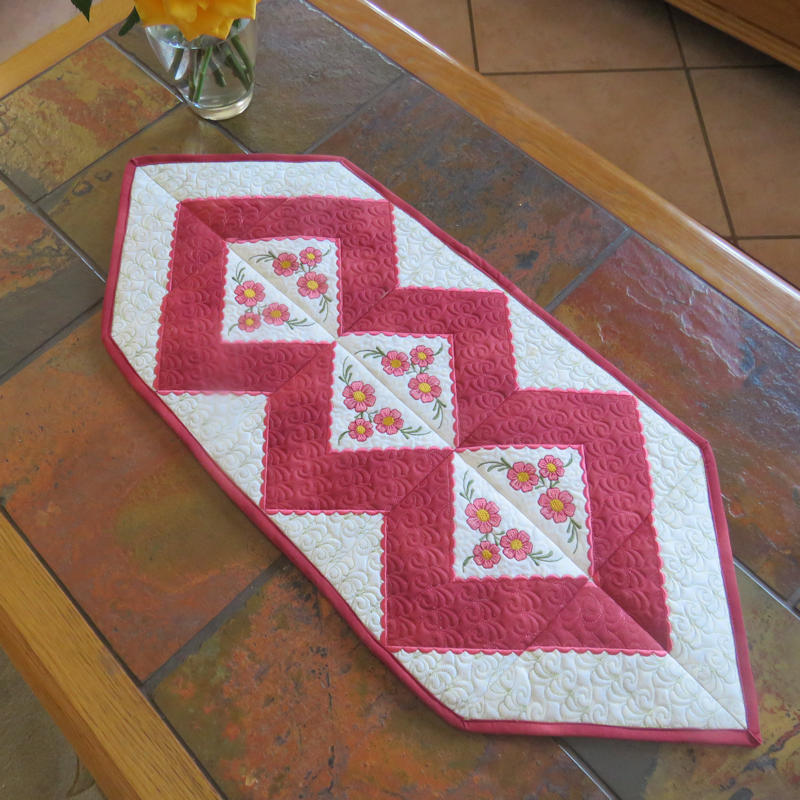 Zig Zag Quilt Runner