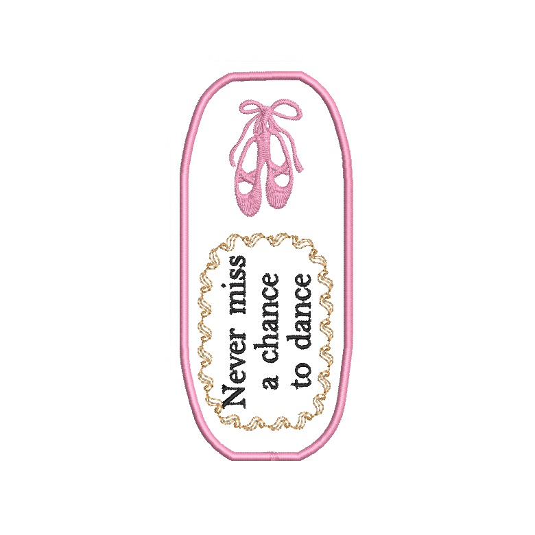 ROSE PARIS DANCE AND FAIRY BOOKMARKS | OregonPatchWorks