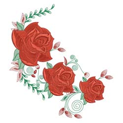 Red Roses Singles | OregonPatchWorks
