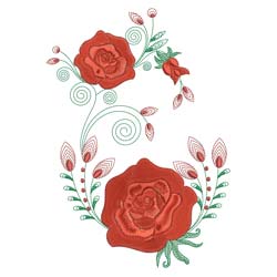 Red Roses Singles | OregonPatchWorks