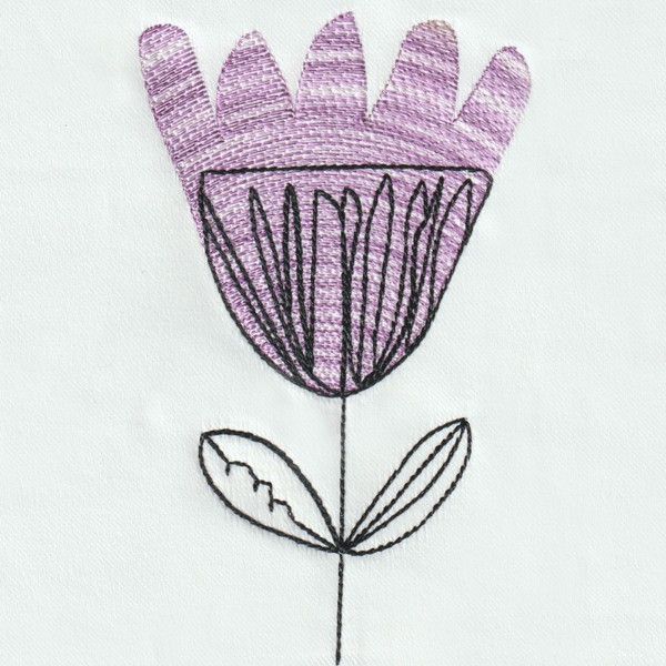 Modern Flowers Singles | OregonPatchWorks