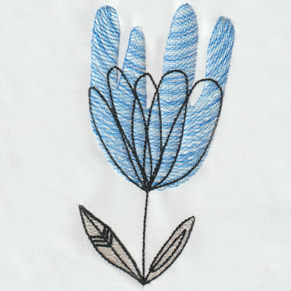 Modern Flowers Singles | OregonPatchWorks