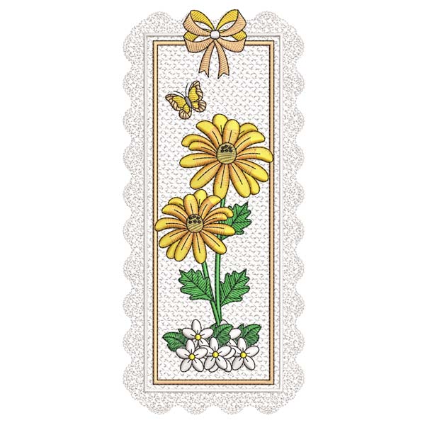 FSL Floral Bookmarks | OregonPatchWorks