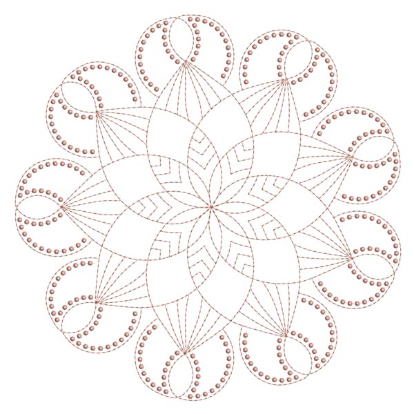 Simple Mandala Blocks Set 2 | OregonPatchWorks