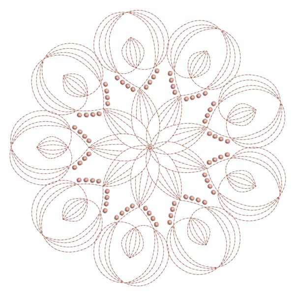 Simple Mandala Blocks Set 2 | OregonPatchWorks