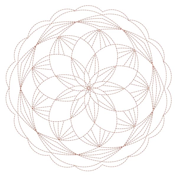 Simple Mandala Blocks Set 2 | OregonPatchWorks