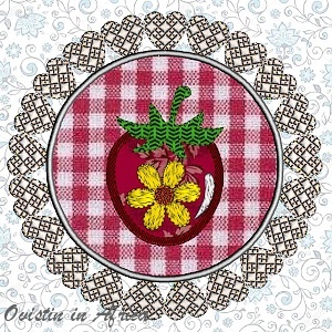 FSL App. Strawberry Coasters