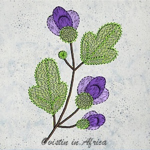 Funky Flowers 5x5 | OregonPatchWorks