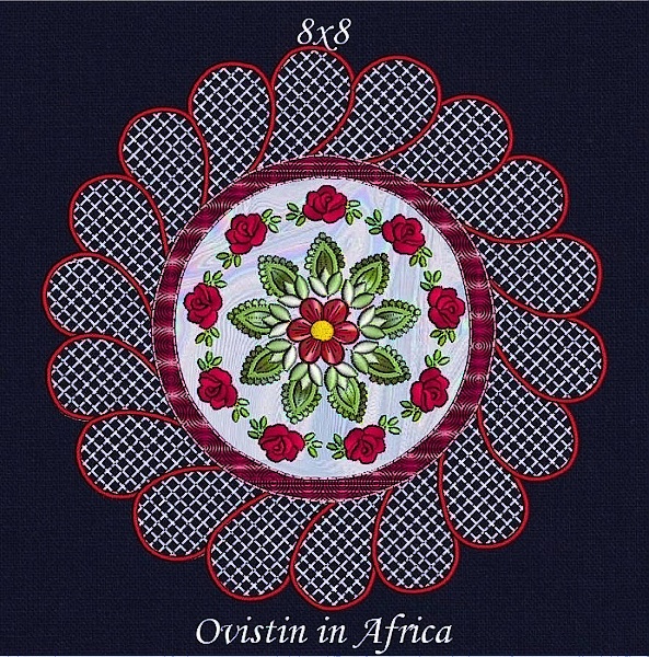 Paisley Lace Quilt Blocks 6x6 8x8 | OregonPatchWorks