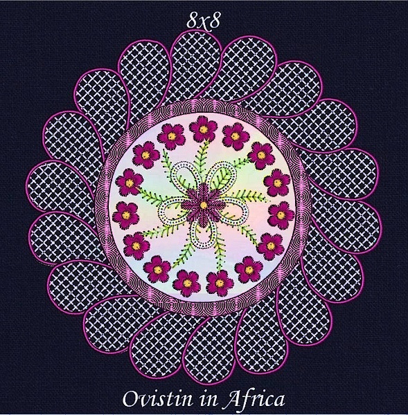 Paisley Lace Quilt Blocks 6x6 8x8 | OregonPatchWorks