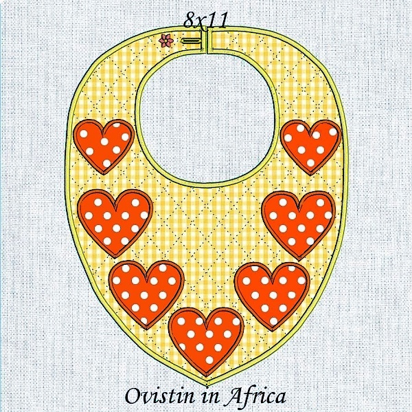 Reverse Applique Bibs | OregonPatchWorks