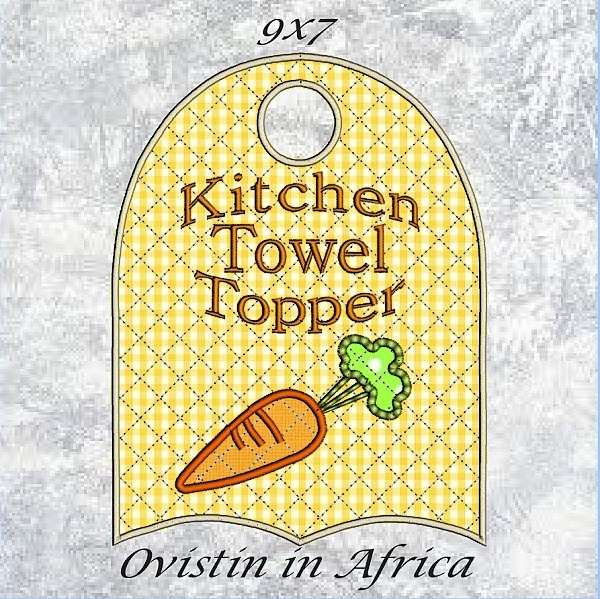 Kitchen Towel Toppers | OregonPatchWorks