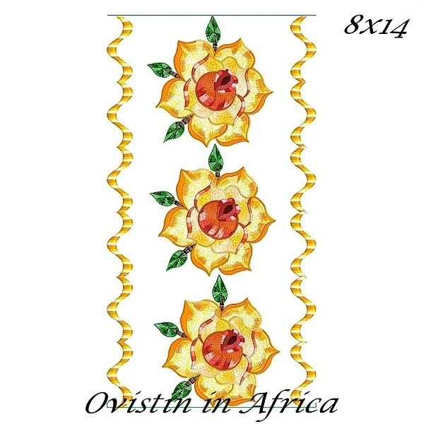 Rose Quilt Blocks, Borders Set 2 | OregonPatchWorks