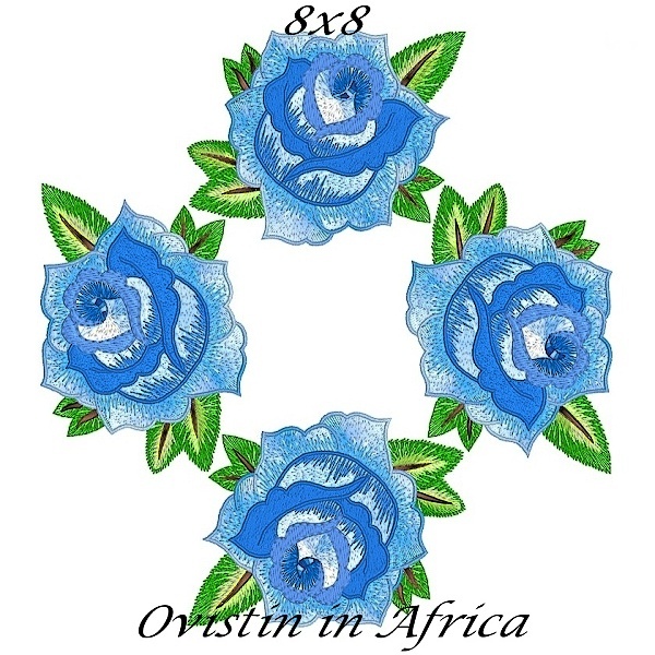 Rose Quilt Blocks, Borders Set 2 | OregonPatchWorks