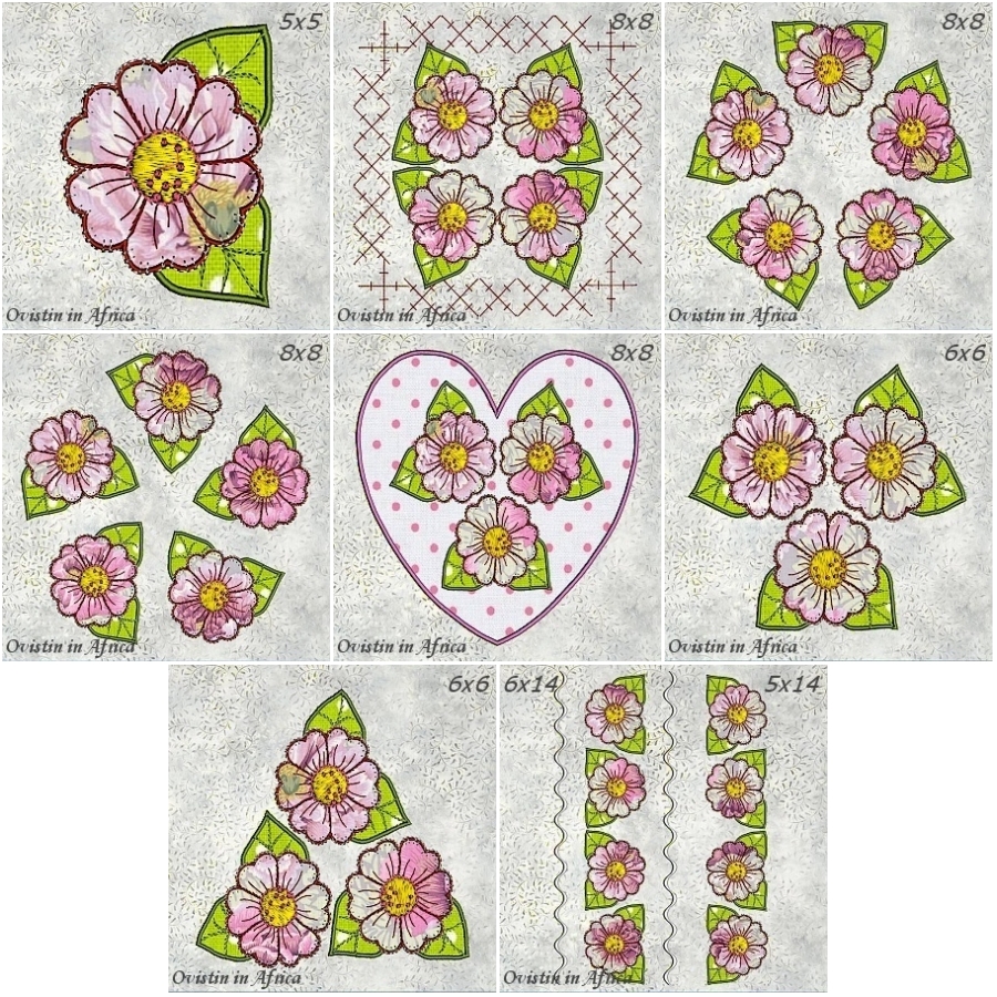 Applique Borders and Quilt Blocks 2 | OregonPatchWorks