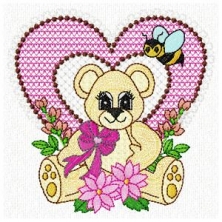 I LOVE TEDDY BEARS | OregonPatchWorks