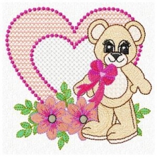 I LOVE TEDDY BEARS | OregonPatchWorks