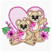 I LOVE TEDDY BEARS | OregonPatchWorks