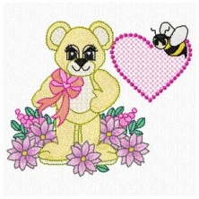 I LOVE TEDDY BEARS | OregonPatchWorks