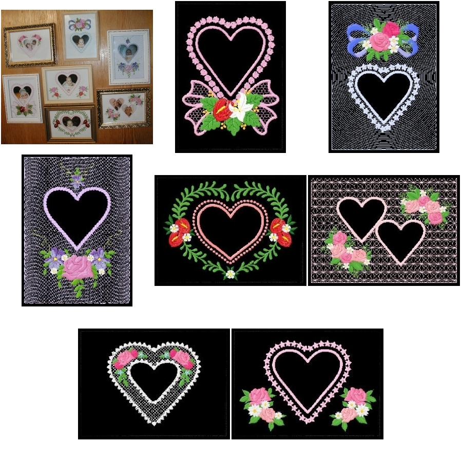 Heart Frames 1 | OregonPatchWorks