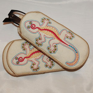 Gecko Glasses Case | OregonPatchWorks