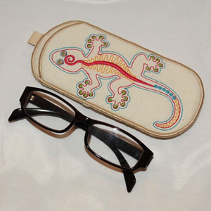 Gecko Glasses Case | OregonPatchWorks