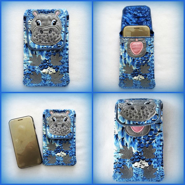 Hippo Phone Case | OregonPatchWorks